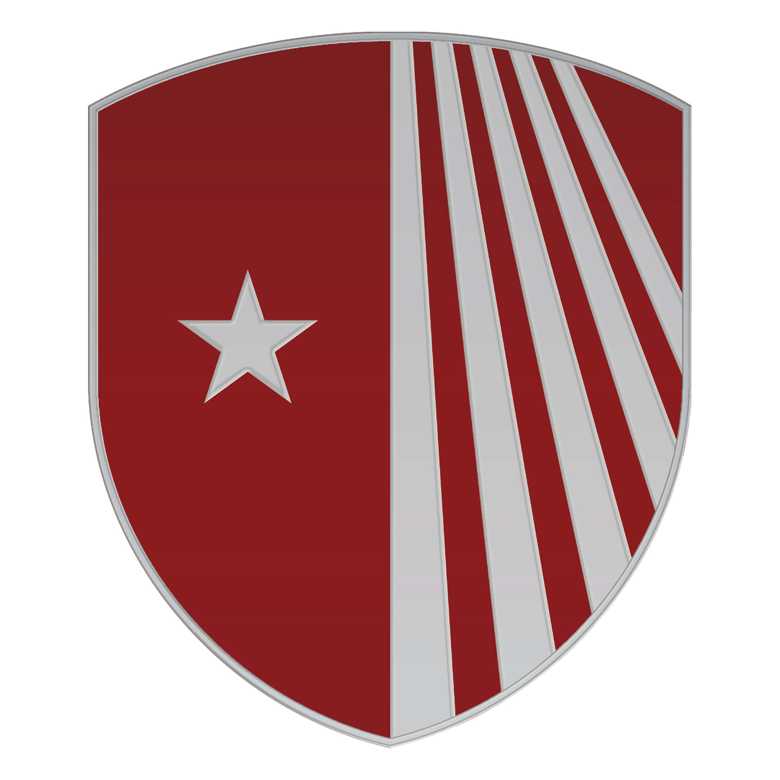 Stony Brook University Shield Logo Lapel Pin 3/4 | SBU Shop Red