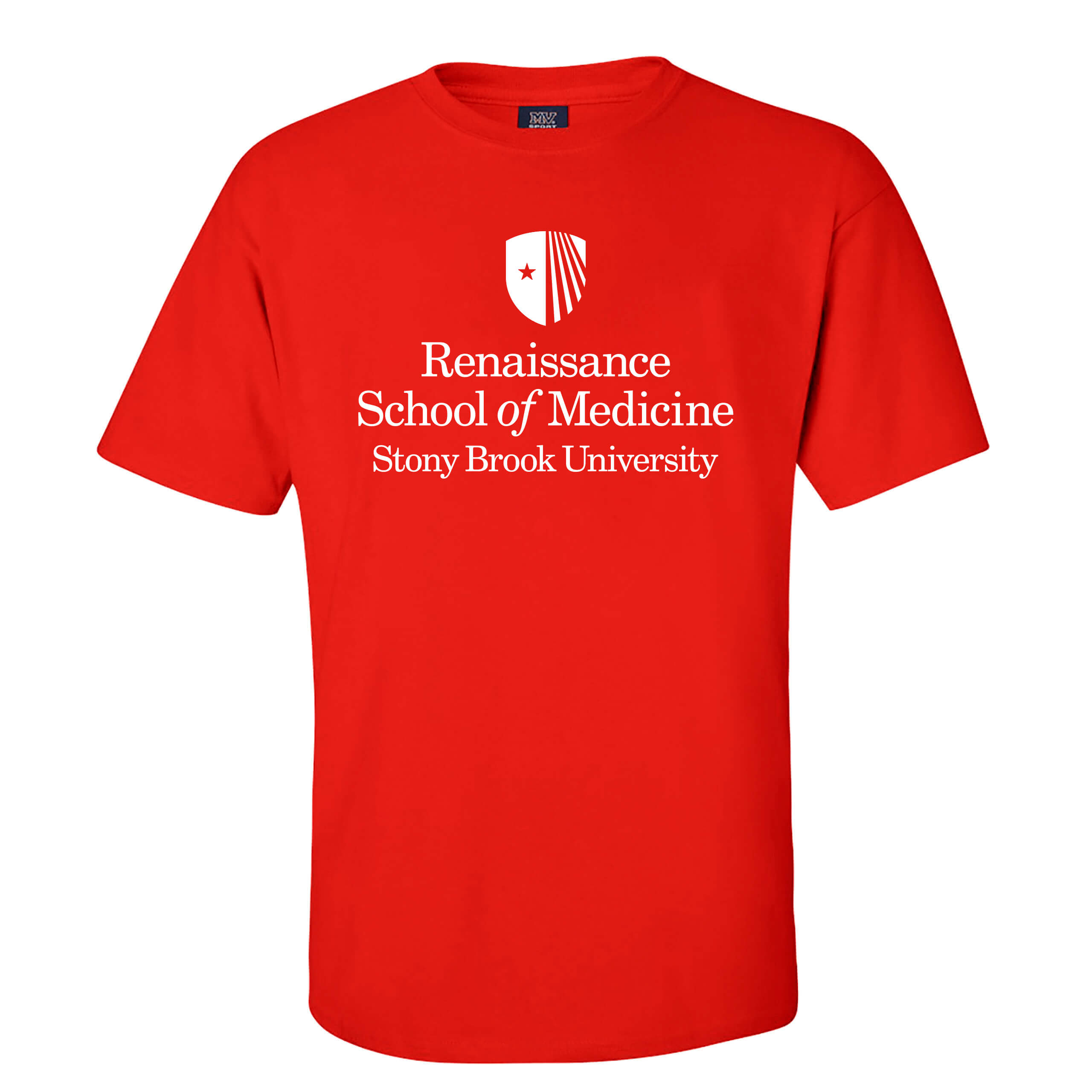 Renaissance School of Medicine T-Shirt (Red) | SBU Campus Store