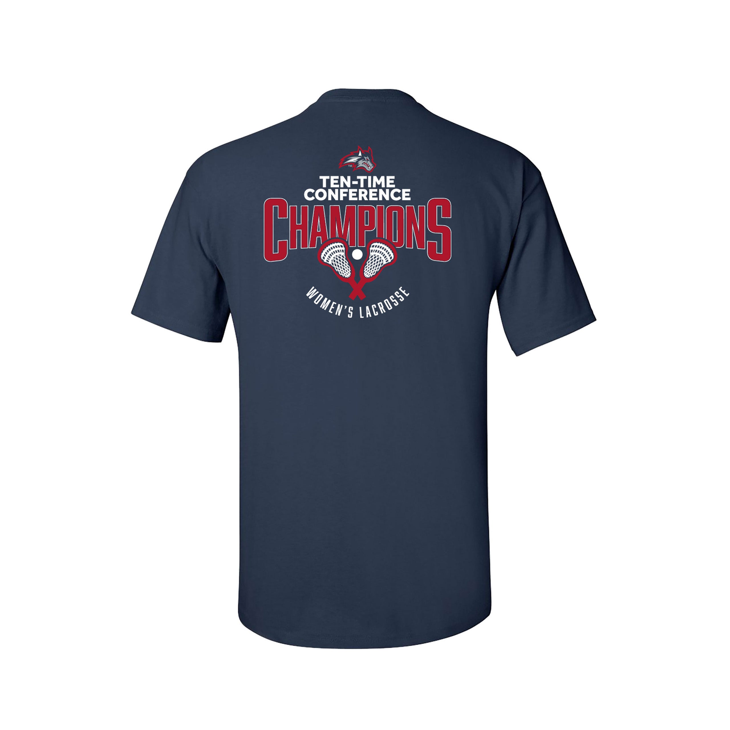 Seawolves Lacrosse T-Shirt Women (Navy) | SBU Shop Red