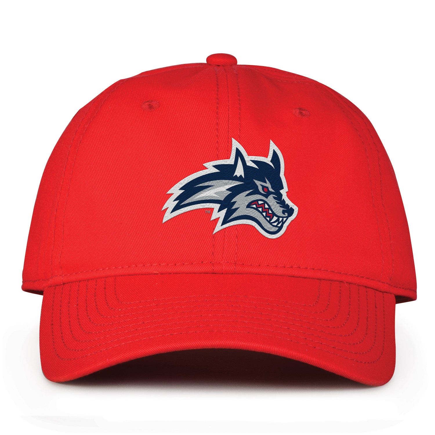 The Game Seawolves Thread-Stitched Cap (Red) | SBU Campus Store