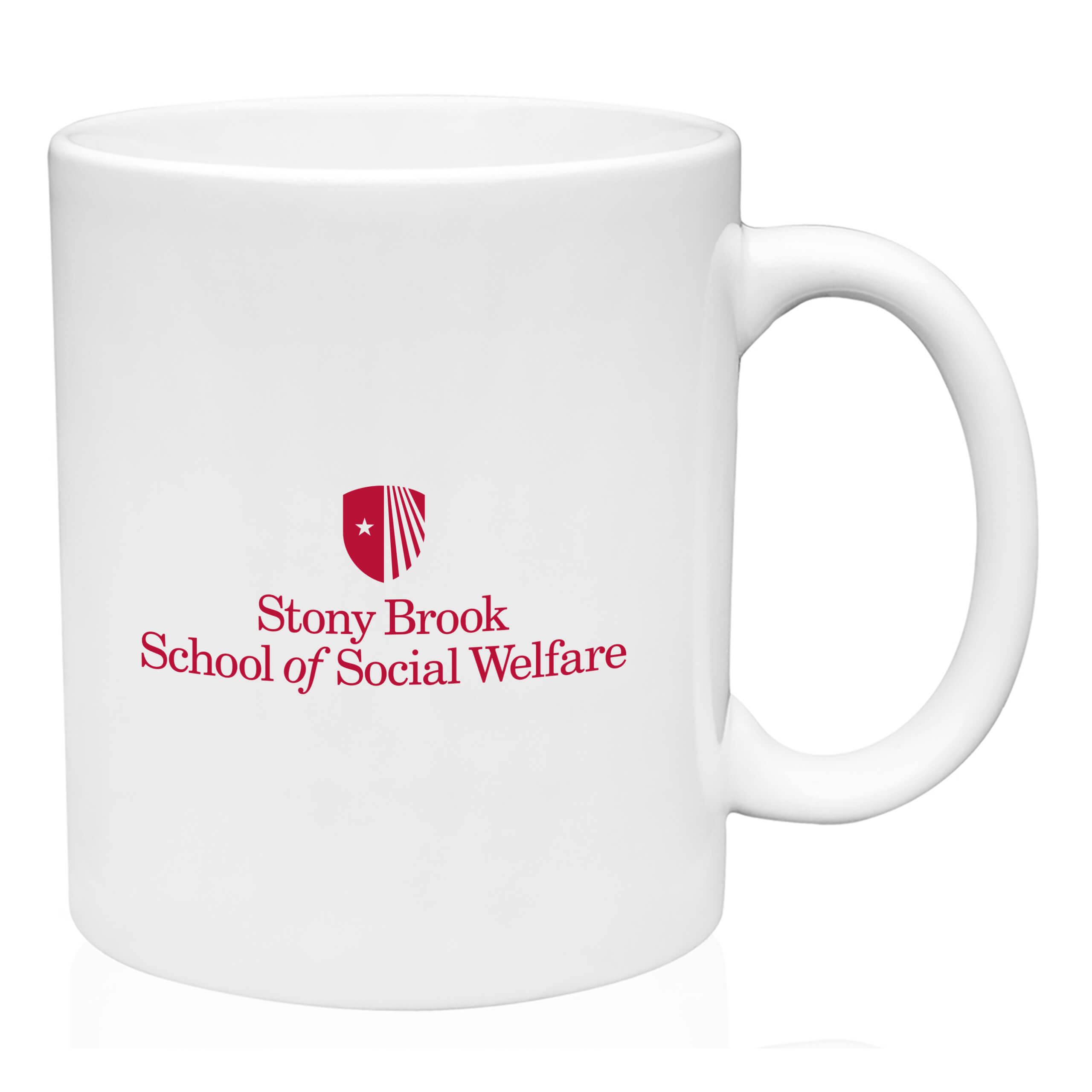 Stony Brook School of Social Welfare Mug | SBU Shop Red